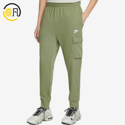Nike/耐克正品春秋男士简约印花松紧束脚工装裤CZ9954-334