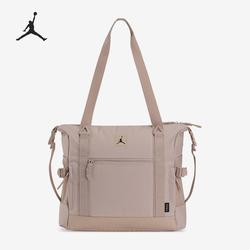 Nike/耐克正品JORDAN男女大容量单肩休闲托特包IB8462-211
