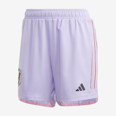 Adidas阿迪达斯正品女士直筒中腰松紧运动中长裤/短裤HS9722