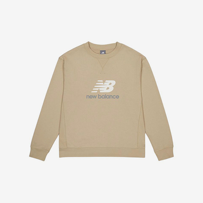 New Balance/NB正品新款男女运动休闲圆领卫衣套头衫AMT41356-SOT