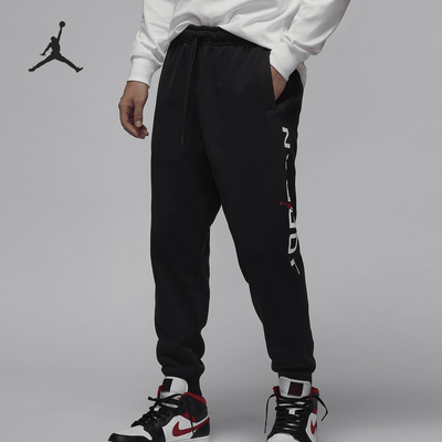 Nike/耐克正品JORDAN男士运动休闲字母加绒长裤HQ4646-010