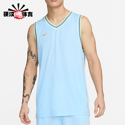 Nike/耐克正品Dri-FIT男士轻盈休闲篮球凉爽背心T恤FQ3708-474
