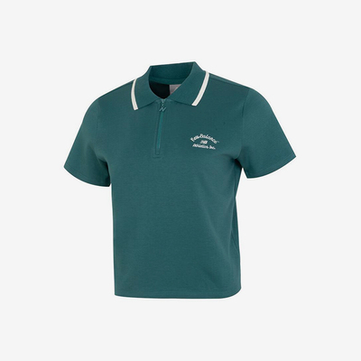 New Balance/NB正品2025新款女子时尚潮流短袖POLO衫NFE22442-EMD