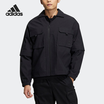 Adidas/阿迪达斯正品秋冬新款男女同款运动夹克外套IA8167