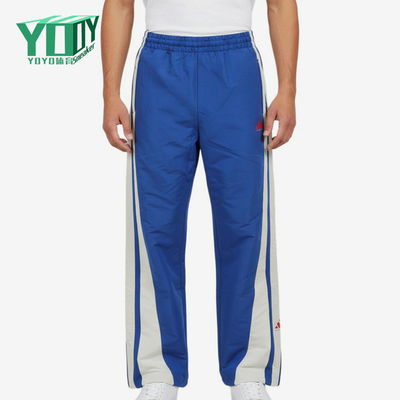 Adidas/阿迪达斯正品WVPANTS拼色中腰松紧裤经典休闲裤长裤KF2063
