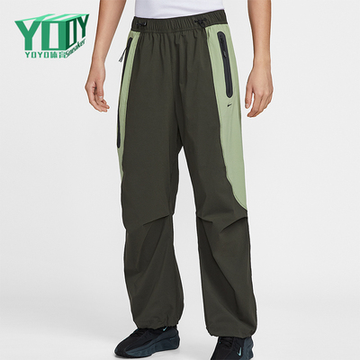 Nike/耐克正品Dri-FIT男士休闲拼接宽松运动束脚长裤IH8467-355