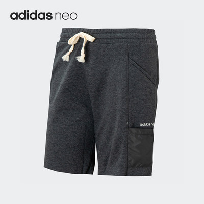 Adidas/阿迪达斯正品男 新款运动裤针织透气休闲五分裤 DW8086