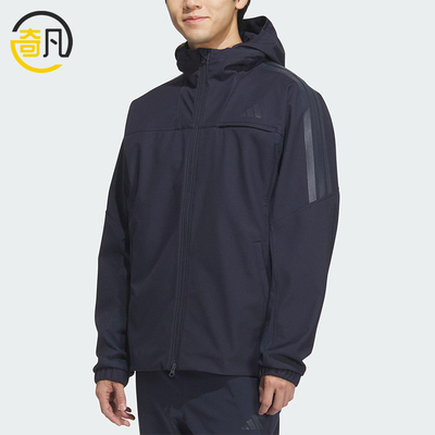 Adidas/阿迪达斯正品SL WARM JKT男士连帽训练户外运动外套KA1306