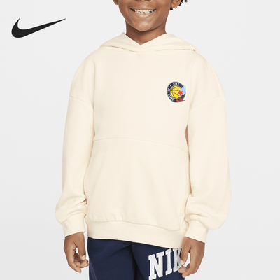 Nike/耐克正品Icon小童休闲时尚简约口袋印花卫衣IB5827-110