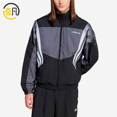 Adidas/阿迪达斯正品男士开衫常规长袖运动宽松外套KS8326