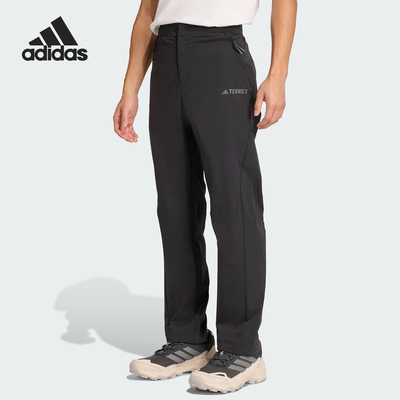 Adidas/阿迪达斯正品BOTTOMS男士户外梭织运动休闲长裤JV6155