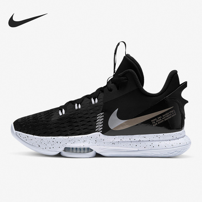 Nike/耐克 正品男女同款织物TPU减震防滑中帮篮球鞋CQ9380-001