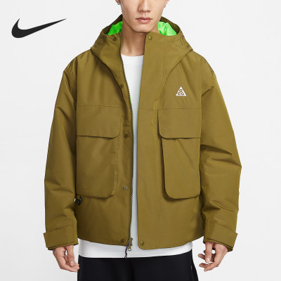 Nike/耐克正品2025冬季款男士连帽梭织刺绣棉服FV8682-368