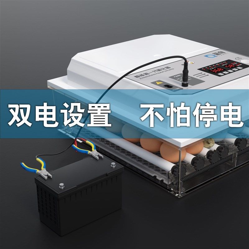 孵化机孵蛋器孵化器小型家用型全自动智能小鸡R鸭鹅鸽鹌鹑孵化箱