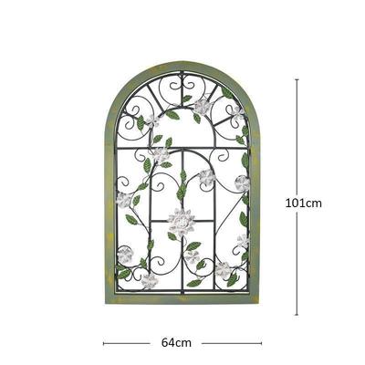 墙面假道窗户布10033994景黑装板挂壁置物架窗框店面留言板庭园具
