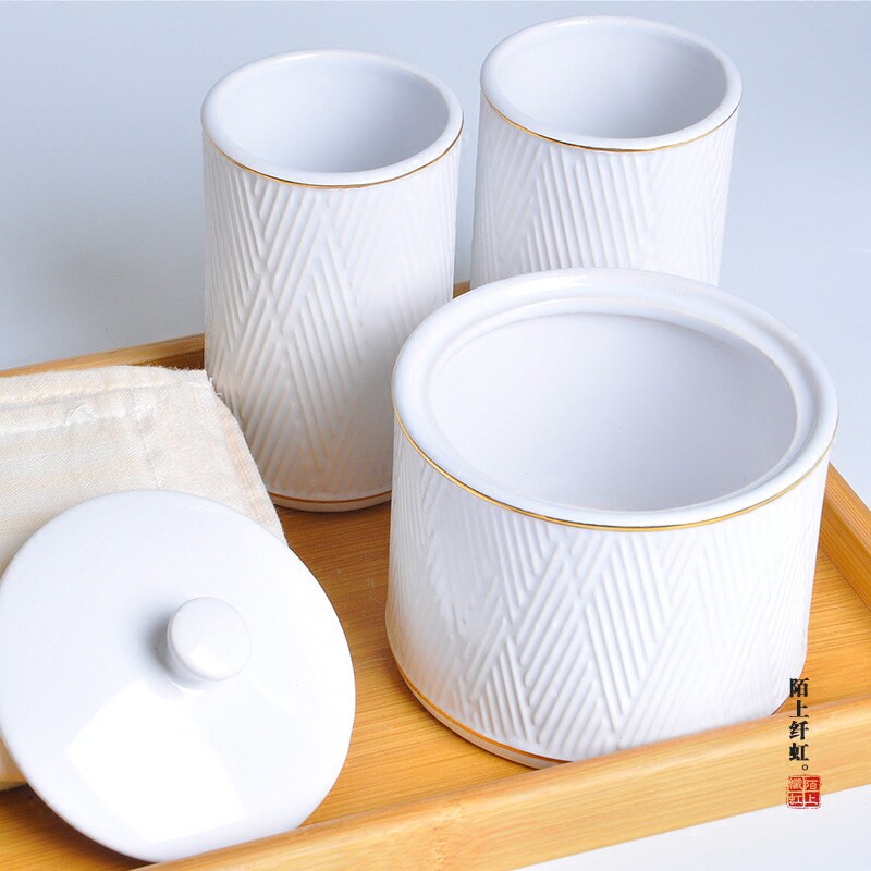 欧式陶瓷c卫浴五件套浴室用品套件牙刷杯漱口杯刷牙杯结婚洗漱套