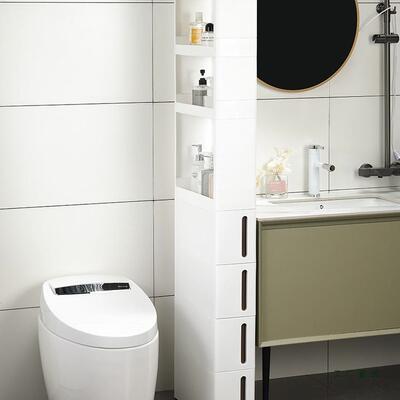 厨房夹柜置物架侧纳面抽拉柜冰箱侧边缝隙薄缝F97MHM5H窄身卫生间