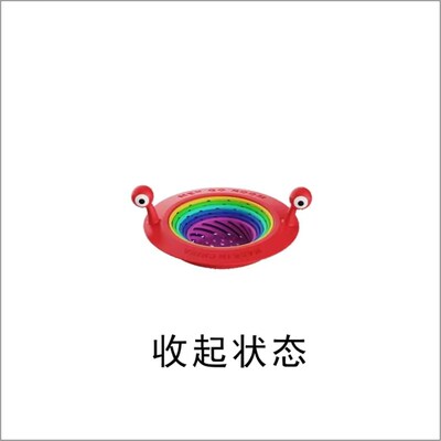 速发彩虹过滤漏网小怪物彩虹地漏厨房水槽七彩小怪兽彩红沥水网美