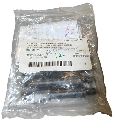 轴CRCA-SCB-B17-D15-L49-T25-J18-M12-K15-MA10