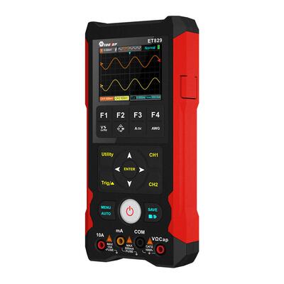 TOOLTOP ET829示波器+信号发生器+万用表三合一 80MHZ带宽250MS/S