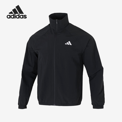 Adidas/阿迪达斯正品M SL WV TT男士梭织运动立领外套JM1772