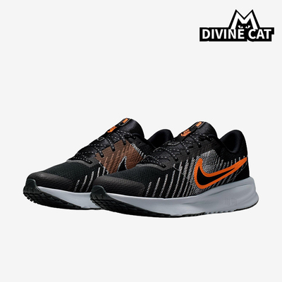Nike/耐克正品RUNDEFY新款男黑橙色低帮网面经典跑步鞋HM9594-011