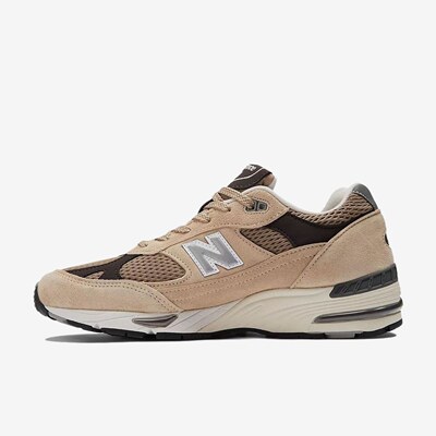 New Balance新百伦正品NB 991男款低帮耐磨日常通勤跑步鞋M991CGB