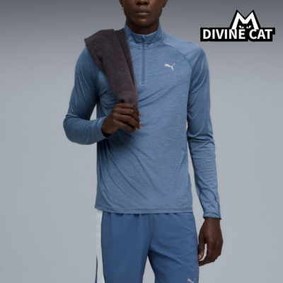 Puma/彪马正品Velocity男士跑步健身经典训练长袖T恤527278-80