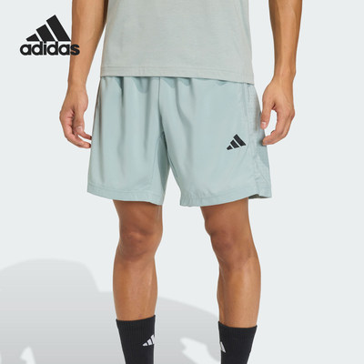 Adidas/阿迪达斯正品2026年男士简约梭织运动健身短裤KD2952