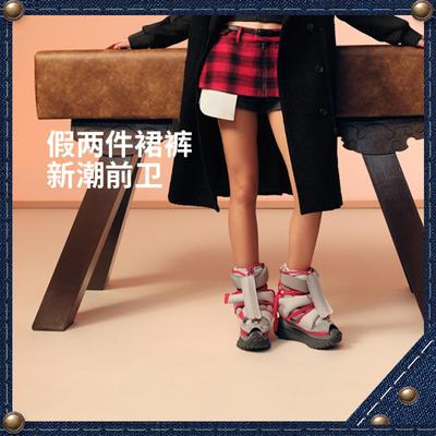 李宁正品ANDERSSON BELL联名系列女子时尚潮流休闲裙裤ASKV366