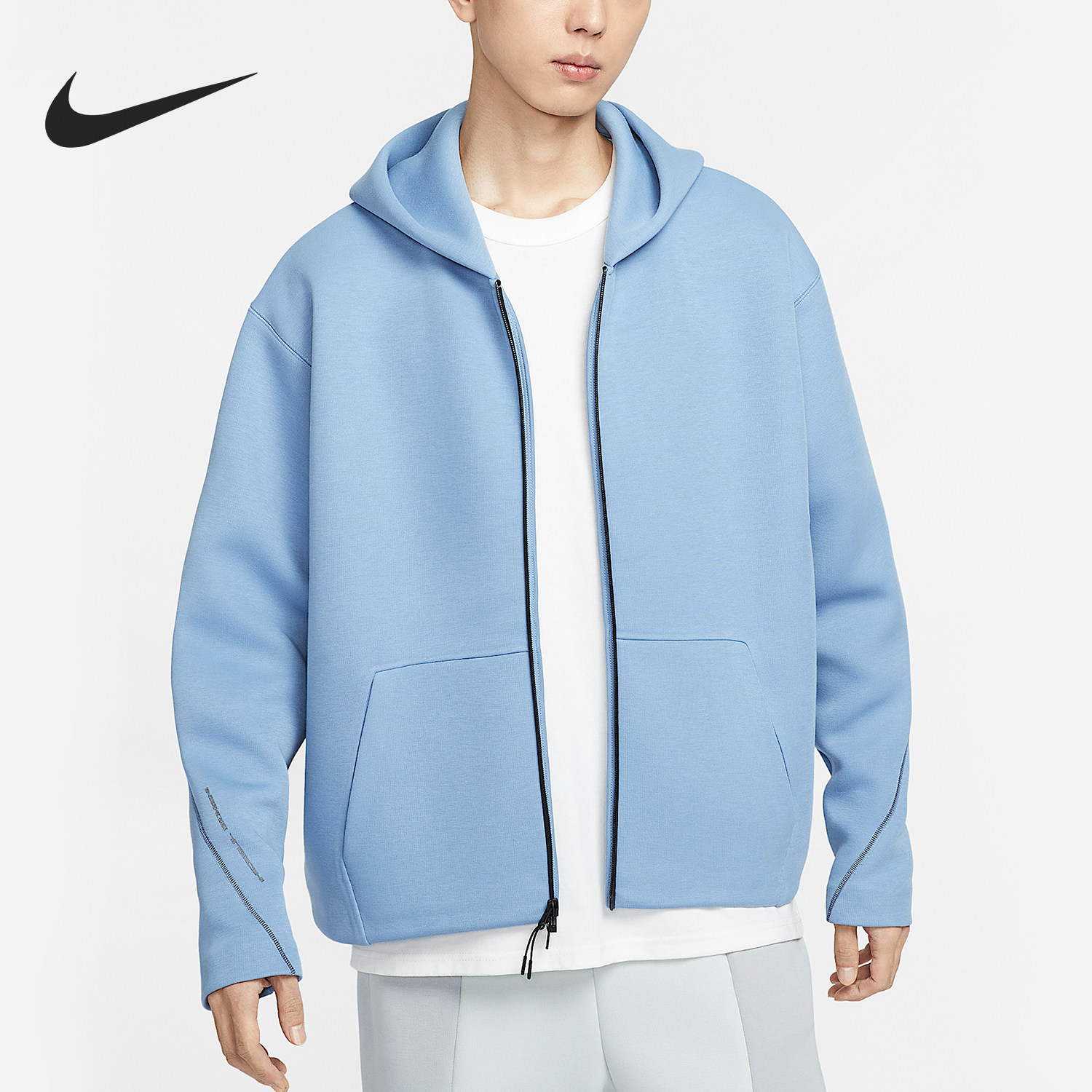 Nike/耐克正品Tech男士连帽休闲刺绣透气运动外套IF1320-486