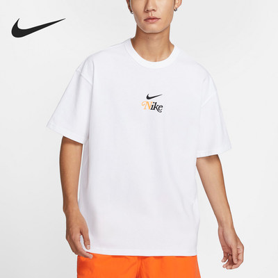 Nike/耐克正品当季新款男士简约运动透气短袖T恤HM4454-100