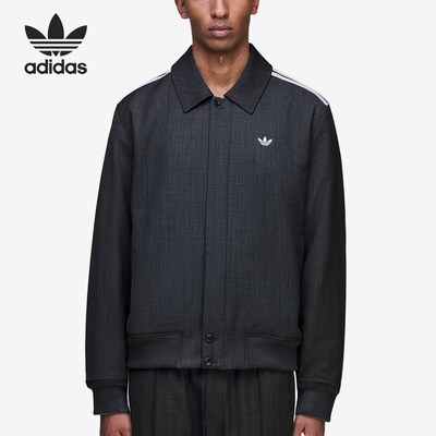 Adidas阿迪达斯正品Wales Bonner男女翻领运动茄克/外套KB2315