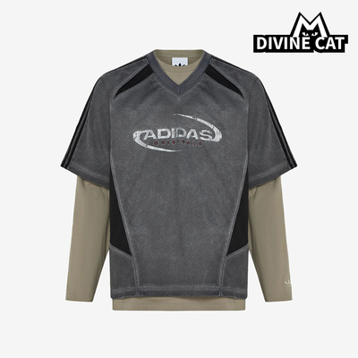 Adidas/阿迪达斯正品三叶草男士日常宽松运动长袖T恤KX0817
