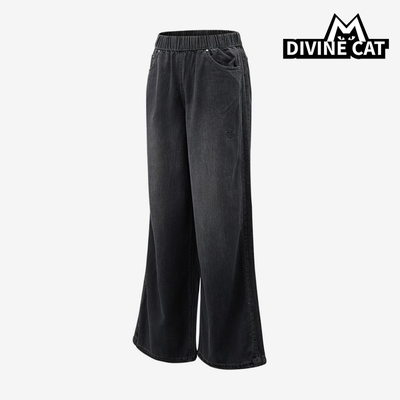 Adidas/阿迪达斯正品三叶草SOFTDENIM中腰裤经典女休闲裤装KY5692