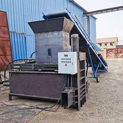 瓜州石棉打包套袋机 三缸黄储秸秆打包机 玉米小麦秸秆压块机