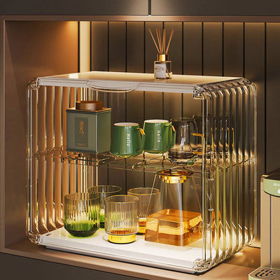 防尘杯架置物架餐桌杯子亚克力水