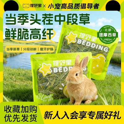 兔子当季头茬中段提摩西草