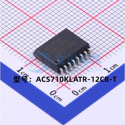全新原装ACS710KLATR-12CB-T丝印ACS710T封装SOP16隔离电流传感器