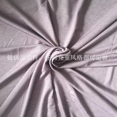 人棉氨纶染色汗布 针织人棉赛络纺单面汗布人棉拉架面料