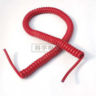 电磁吸盘弹簧线国标铜芯2x10/2x16/2x25/3x4/3x6/5x2.5卷筒电缆线