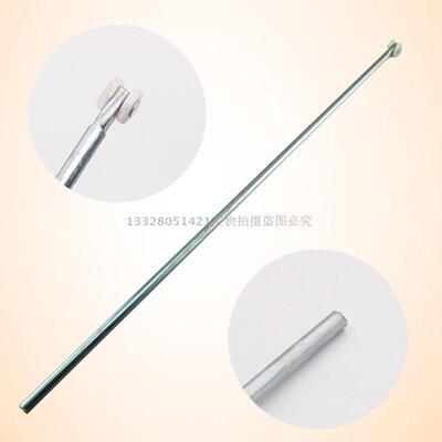 实拍 LG001-2 带轮杆子 GGD柜锁天地锁杆 带ABS尼龙滑轮