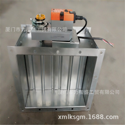 风量调节阀电动风量调节手动调节风阀博力谋 SMQU24/SMQ24A 16Nm