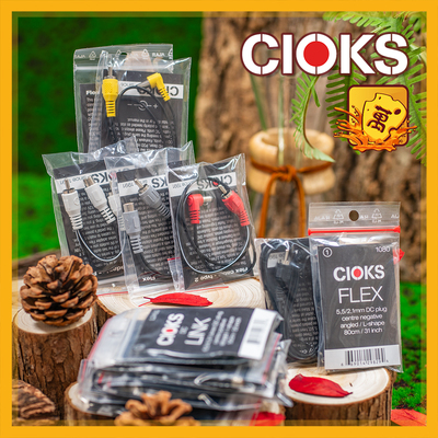 CIOKS电源线效果器单块一拖三延长增压反极升压合并扩展grip支架