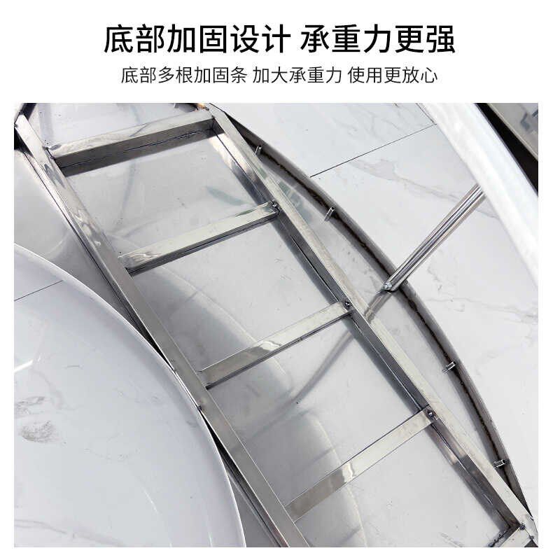 医用不锈钢加厚扇形o器械车医疗器械治疗车仪器车手术推车置物台