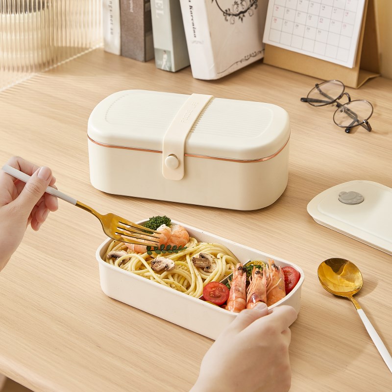 加热保温饭盒上班族可插电热菜z热饭神器免注水办公室便携便当饭