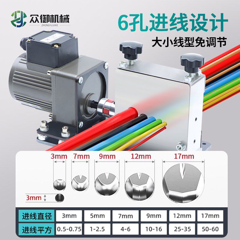 剥线机电动废铜线家用拨线器废旧电线全自M动开线削线去皮拔线神