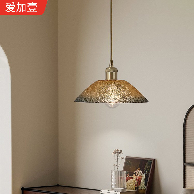 中古风卧室床头吊灯玄关过道灯餐厅吧台咖啡厅卧室床头花纹吊灯