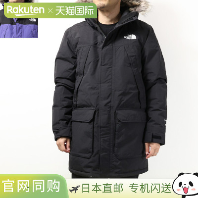 The North Face B MCMURDO 羽绒服羽绒外层防水连帽毛皮儿童男孩