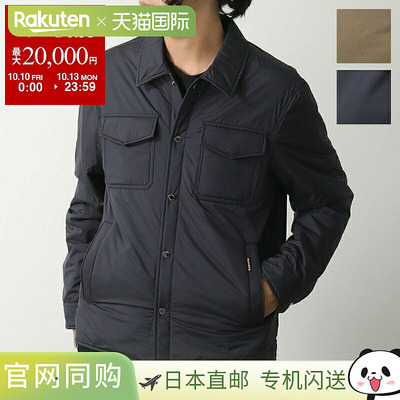 日本直邮MOORER BAIDON-S3C 男士加厚尼龙衬衫夹克带胸袋短款防水